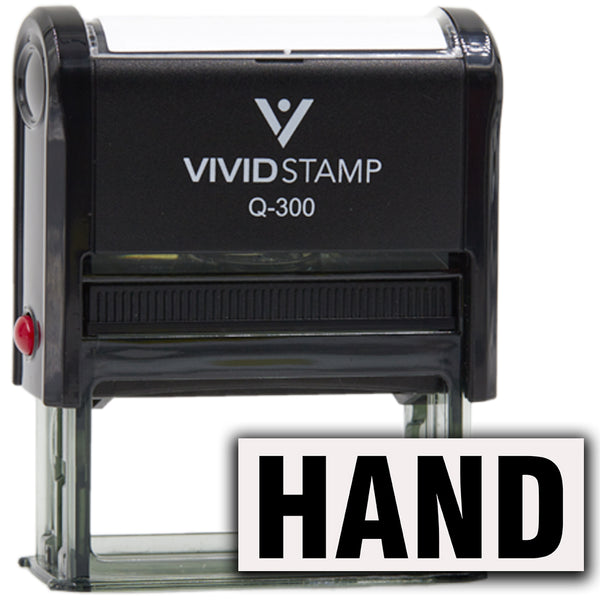 Hand stamp Self-Inking Office Rubber Stamp – Vivid Stamp