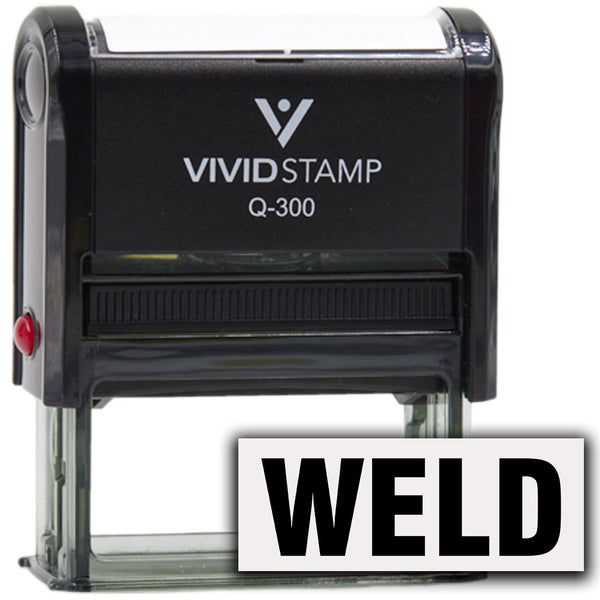 Weld Self-Inking Office Rubber Stamp – Vivid Stamp