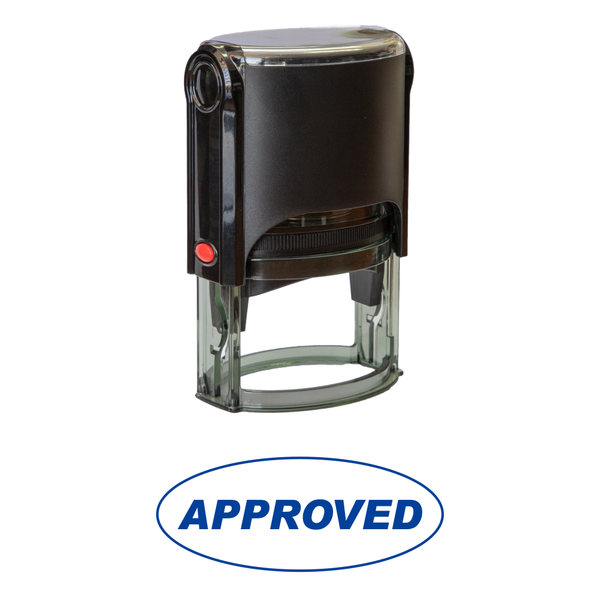 APPROVED Oval Office Self-Inking Office Rubber Stamp – Vivid Stamp