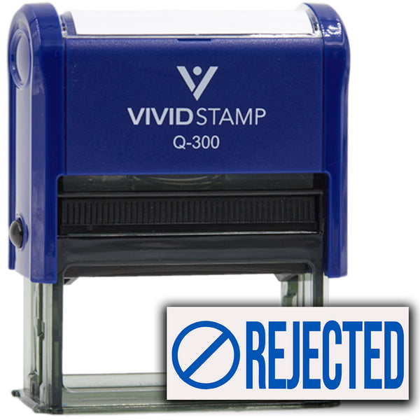 Rubber Stamp Rejected (Thumbs Down) Self-Inking Office – Vivid Stamp